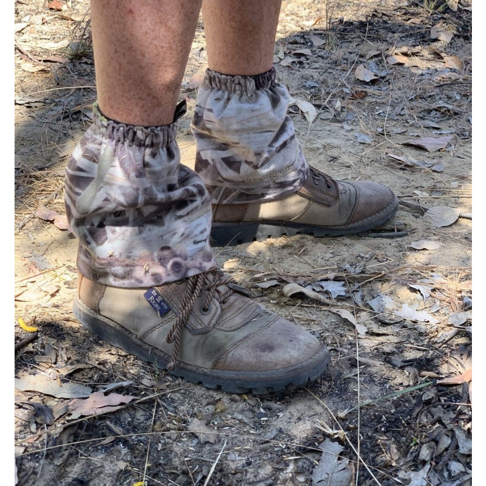 PRO-TACTICAL GAITERS SHORT CAMO FLEECE – THE ADELAIDE GUN SHOP PTY LTD