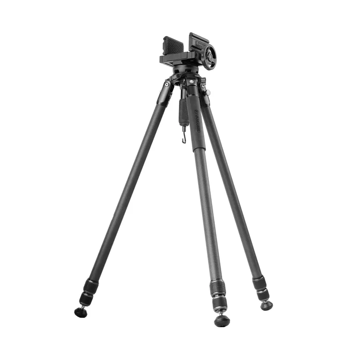 VANGUARD ENDEAVOR RL303CGM CARBON FIBRE TRIPOD W/ GM-70 RIFLE HEAD ...