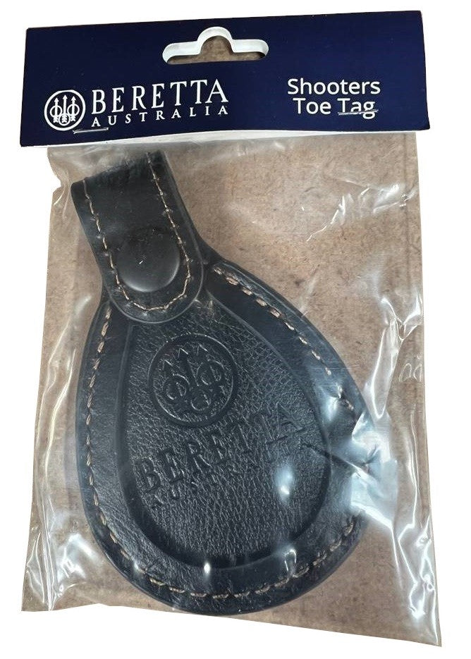 BERETTA AUSTRALIA LEATHER TOE TAG – THE ADELAIDE GUN SHOP PTY LTD